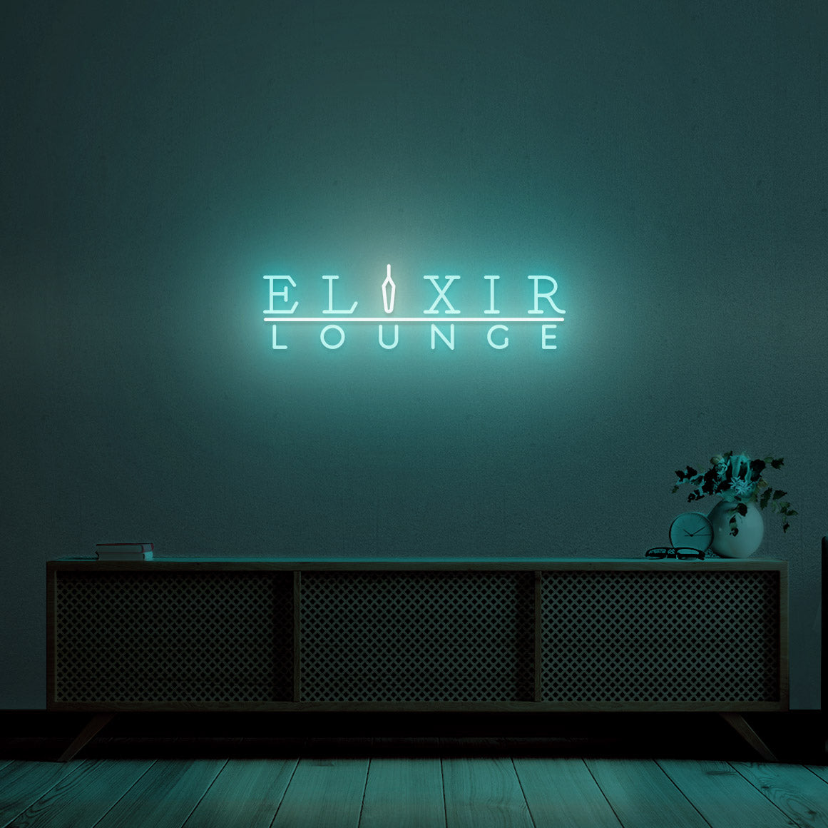 elixir.lounge - Logo – @NEONs.co.uk
